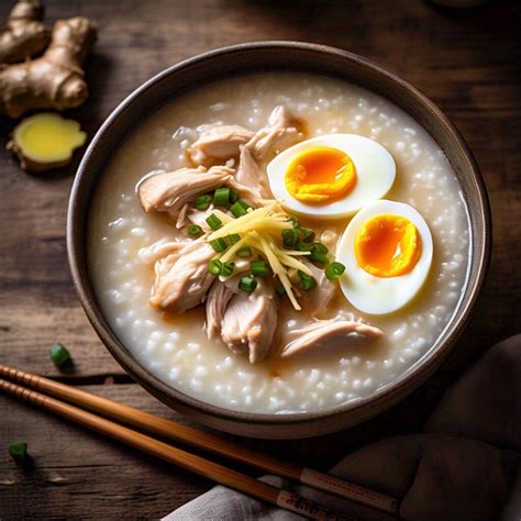 Chicken Congee Recipe A Comforting And Savory Rice Porridge Recipe