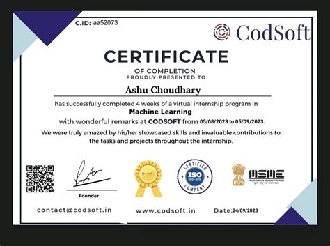Codsoft Macinelearning Internship Ashu Choudhary