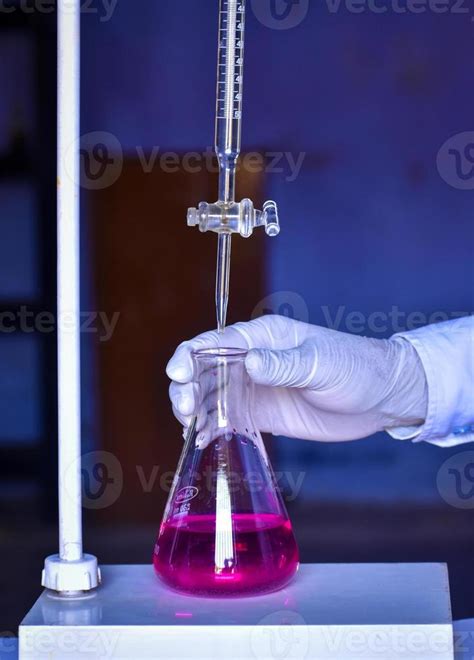 The Chemist Measures With Precision In Acid Base Titration Adding Solutions Until