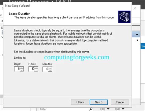 Configure DHCP Server On Windows Server ComputingForGeeks