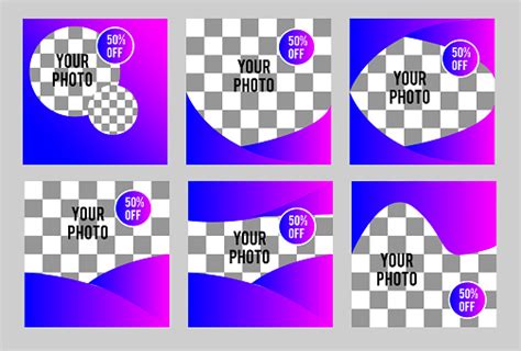 소셜 미디어 게시물 템플릿소셜 미디어 프로모션socia 미디어 인스 타 그램 이야기 편집 가능한 포스트 템플릿 소셜 미디어 0명에 대한 스톡 벡터 아트 및 기타 이미지