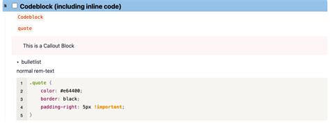 modern scrollable codeblock css remnote