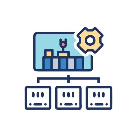 Factory Automation Control System Design 57017863 Vector Art At Vecteezy