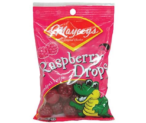 Raspberry Drops 100gm Lolliesnz