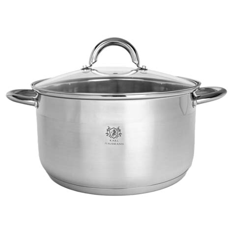 Set 3 Oale De Bucatarie Cu Capac 1 2l 2l 3l Otel Inoxidabil Solid