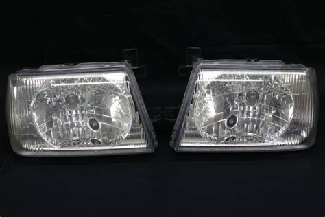 Yahoo オークション パジェロミニ H58a 純正ヘッドライト 左右セット