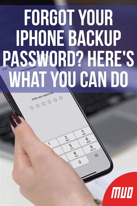 Forgot Your Iphone Backup Password Here S What You Can Do Artofit