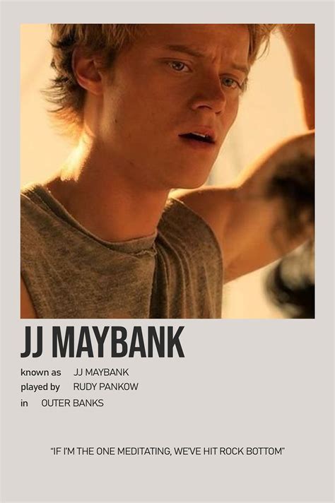 Jj Maybank Minimalist Polaroid Poster Movies Quotes Scene Outer