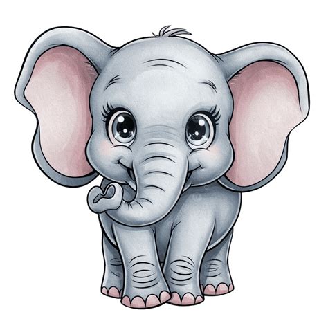 Fondo De Pantalla Con Un Lindo Dibujo De Elefante Hd Girly Elephant