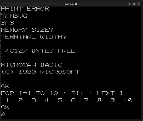 ASCII Keyboard And BASIC Working Geoff MacDonald