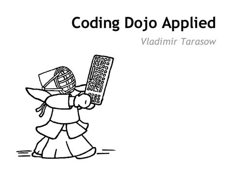 Coding Dojo Applied