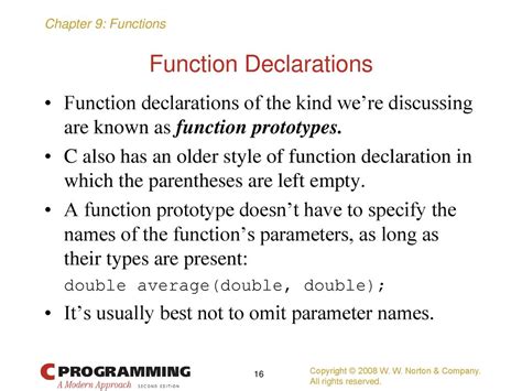 Functions Chapter 9 Copyright © 2008 W W Norton And Company Ppt Download
