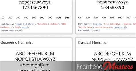 Modern Font Stacks Frontend Masters Blog