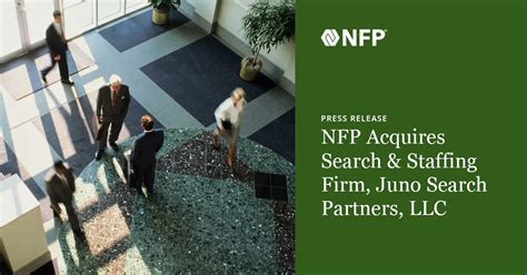 Ethan Foxman On Linkedin Nfp Acquires Juno Search Partners Llc