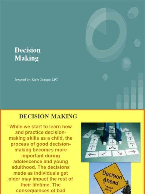 decision making pdf decision making choice