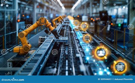 Concept Embodies The Transformative Power Of Technology In Shaping The