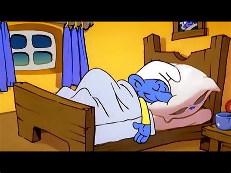 Sleepy Smurf Lazy Smurf Kinder Un130 Passion Miniatures