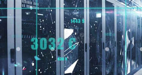 Image Of Statistical Data Processing Against Plexus Networks Over