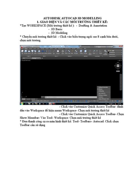 autodesk autocad 3d modelling pdf
