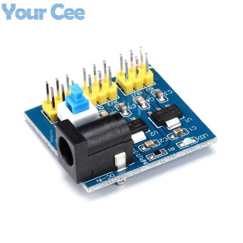5 Pc Multi Output Voltage Conversion Module DC DC 12V To 3 3V 5V 12V AMS1117 Power Module In