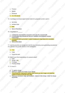 VTU 1st Year IDT Solved Model Question Paper Set 2 With Answer 2022