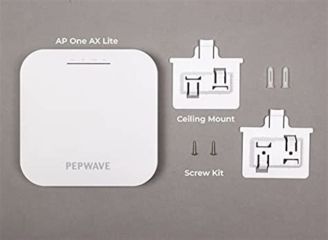 Peplink AP One AX Lite Integrated Wi Fi Technology Simultaneous Dual Band Ax Ac B G