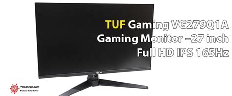 ASUS TUF Gaming VG279Q1A Gaming Monitor –27 inch Full HD IPS 165Hz ...