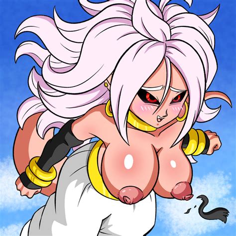 Rule 34 Android 21 Android 21 Evil Big Breasts Bracelets Dragon Ball Dragon Ball Fighterz