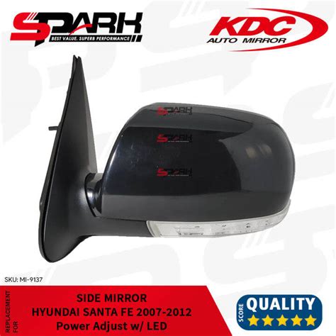 Side Mirror For Hyundai Santa Fe Santafe 2007 2012 With Signal