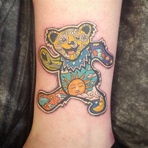 Grateful Dead Bears Tattoo