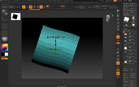 Subtools Warping On Move And Rotate By Zber ZBrushCentral