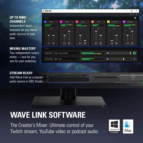 Elgato Wave:1, Premium USB Microphone - Stream Gear