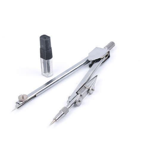 Metal Drafting Drawing Compasses School Math Geome Vicedeal