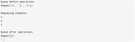 1queue Data Structure In Python Methods Available