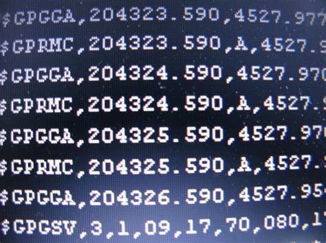 Gps Nmea Protocol