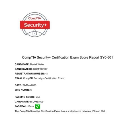 Dan Waite On Linkedin Comptia Security Done First Exam For A While