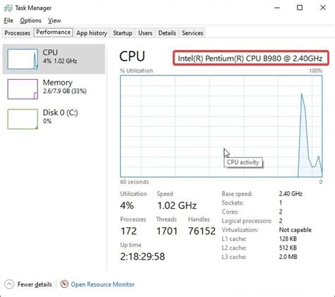 How To Check Intel Processor Generation In Windows 11 10