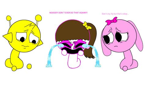 Simon And Pinki Comforts Lily By Rosegirl2009 On Deviantart