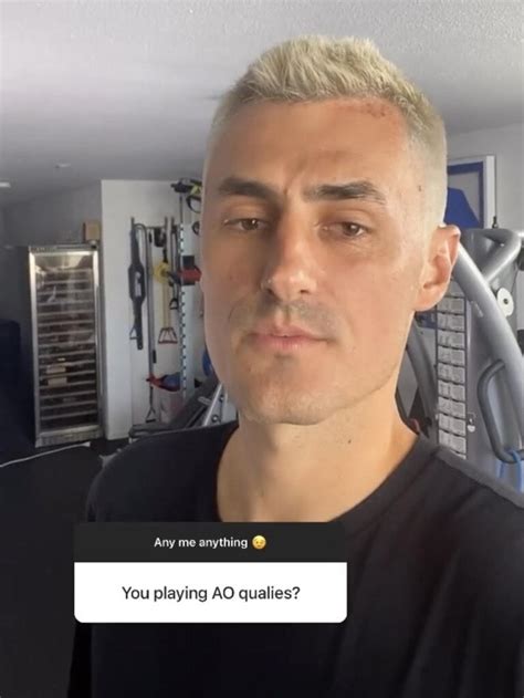 Australian Open 2022 Bernard Tomic Tennis News Au