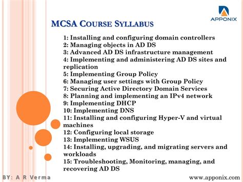 Ppt Mcsa Certification Training Course Powerpoint Presentation Free Download Id 10773745