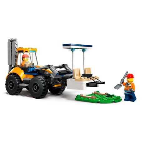 Lego Construction Digger ასაწყობი კონსტრუქტორი მიწის მთხრელი ტრაქტორი