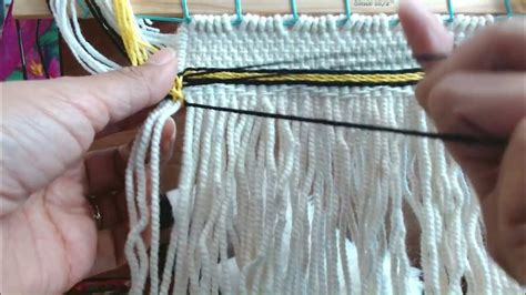 Vertical Three Strand Twining Special Note Youtube