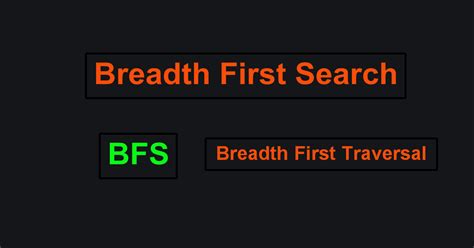 Breadth First Search Bfs Graph Traversal Bfs Example