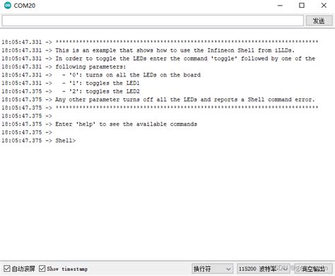 1490 tc275 uart shell例程测试 uart shell csdn博客