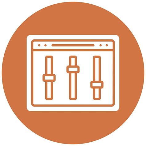 Premium Vector Vector Design Equalizer Icon Style