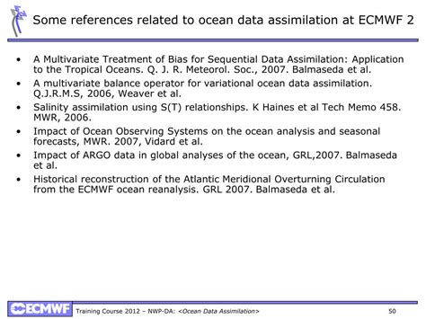 Ppt Data Assimilation In The Ocean Powerpoint Presentation Free