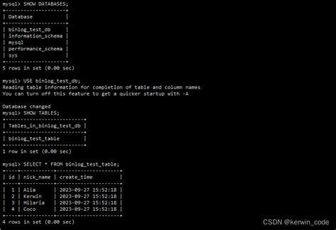 Mysql 开启配置binlog以及通过binlog恢复数据mysql 开启binlog Csdn博客