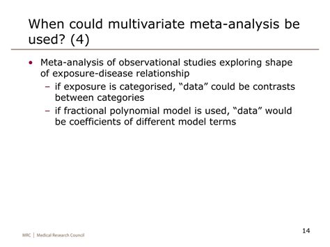 Ppt Multivariate Meta Analysis Software Models And Applications Powerpoint Presentation