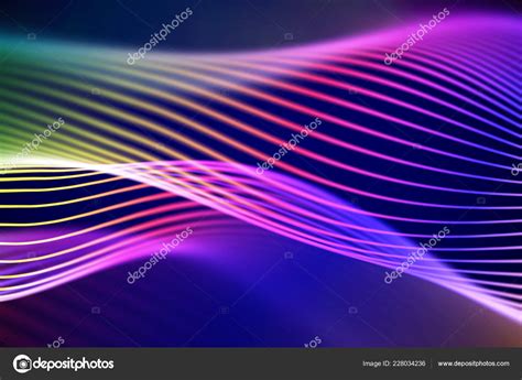 3d Sound Waves Big Data Abstract Visualization Stock Vector By ©maxkabakov 228034236