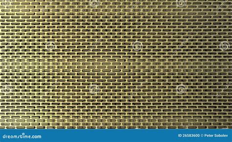 Protective Mesh For Microphones And Speakers Stock Illustration